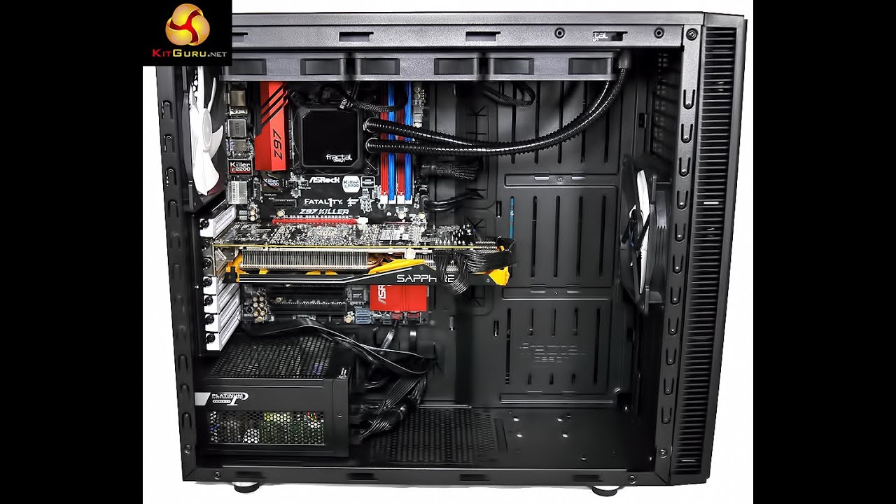 Fractal Design Define S case with Kelvin S36 cooler review