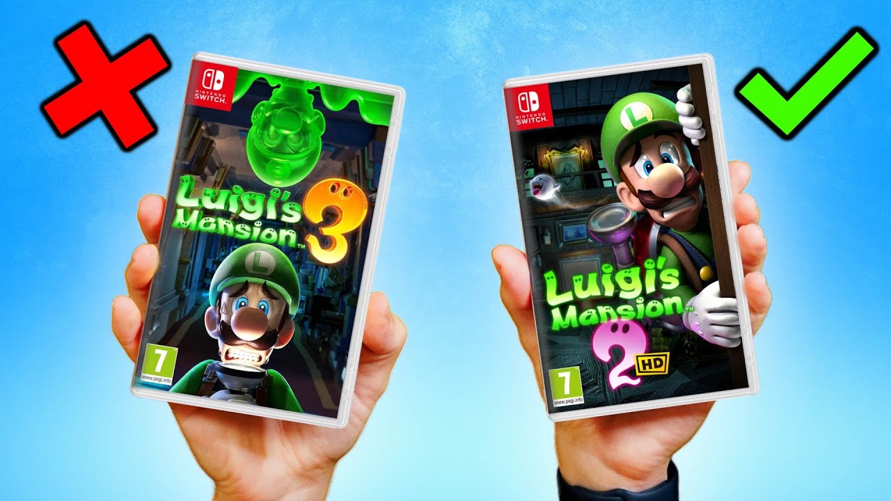 ¿Cuál es mejor comprar? Luigi’s Mansion 2 HD vs Luigi’s Mansion 3 en ...