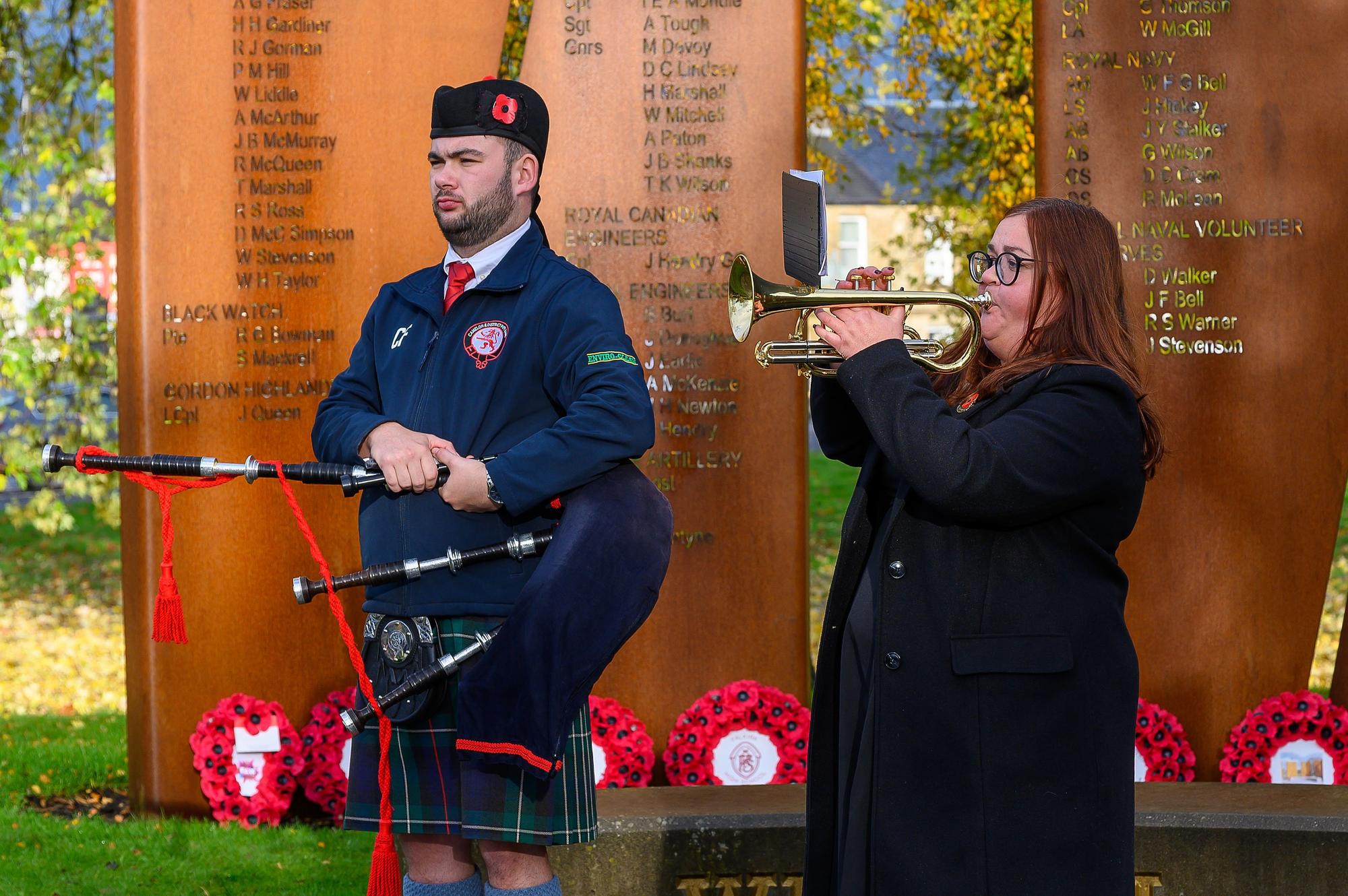 Camelon community's Remembrance Sunday 2025 in 20 pictures
