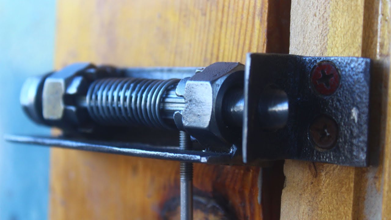 How to make beautiful automatic door latch