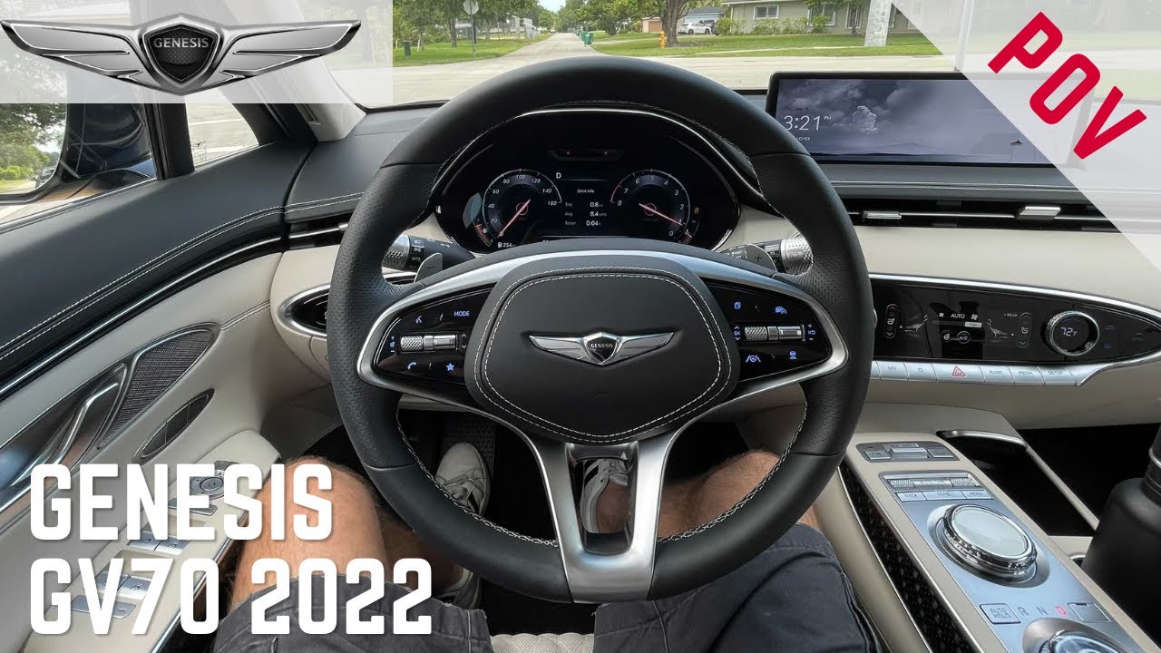 Genesis GV70 3.5T 2022 | Encendido [POV-HD]