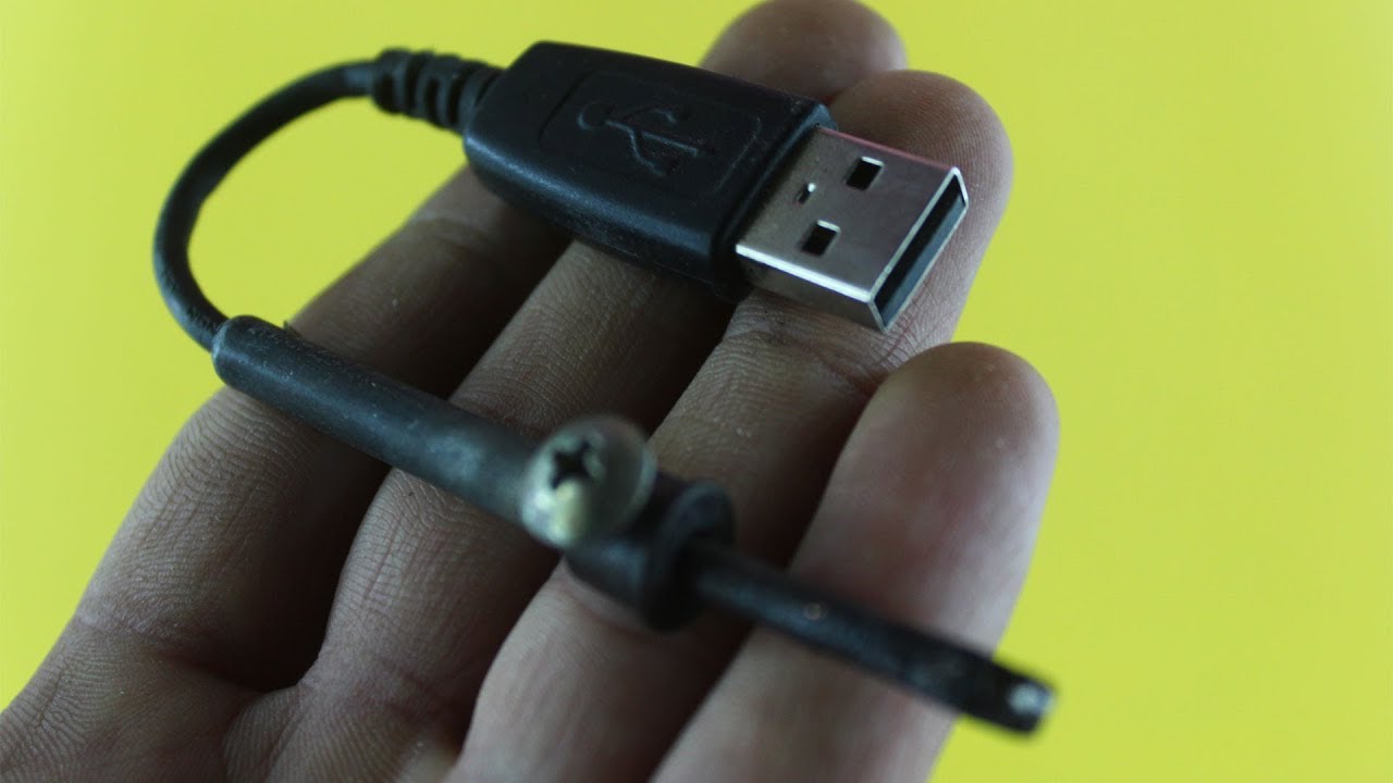 How to make USB soldering iron at home