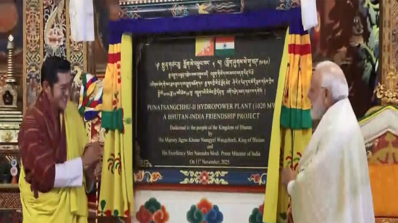PM Modi, Bhutan King inaugurate Punatsangchhu-II Hydroelectric Project