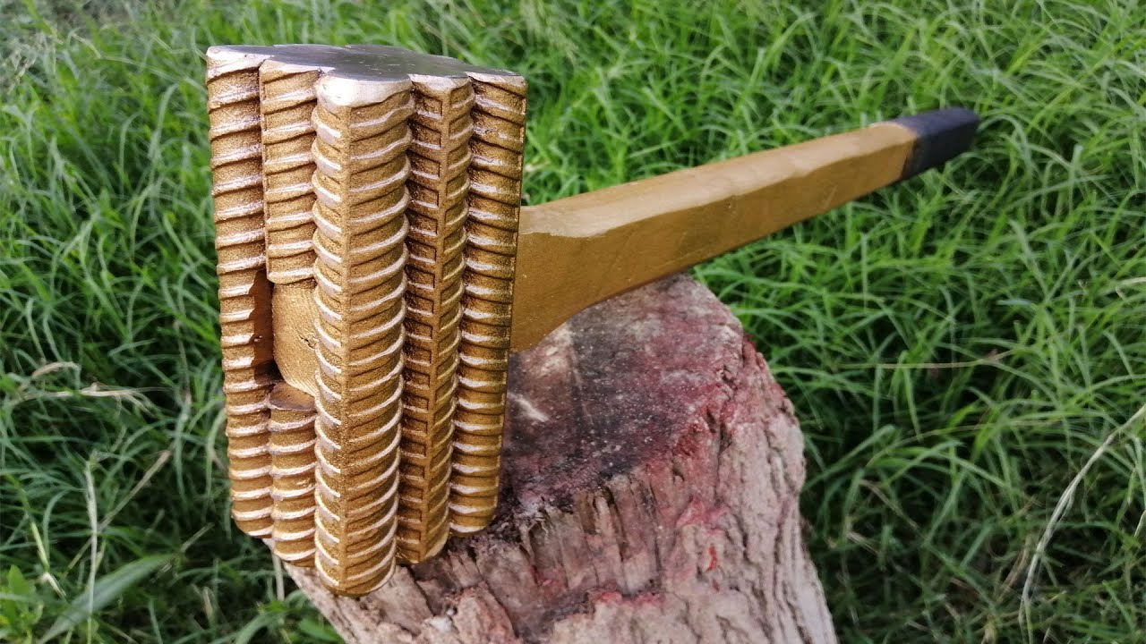 Homemade rebar hammer!