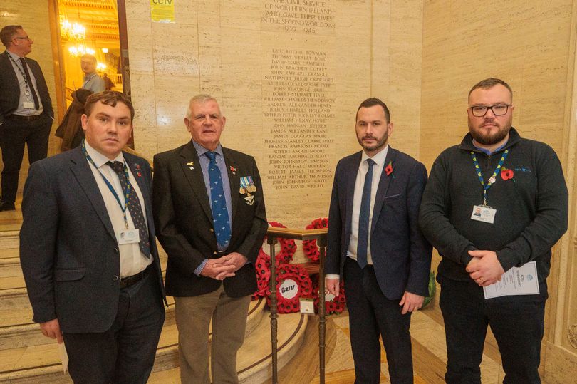 MLAs gather at Stormont to mark Armistice Day