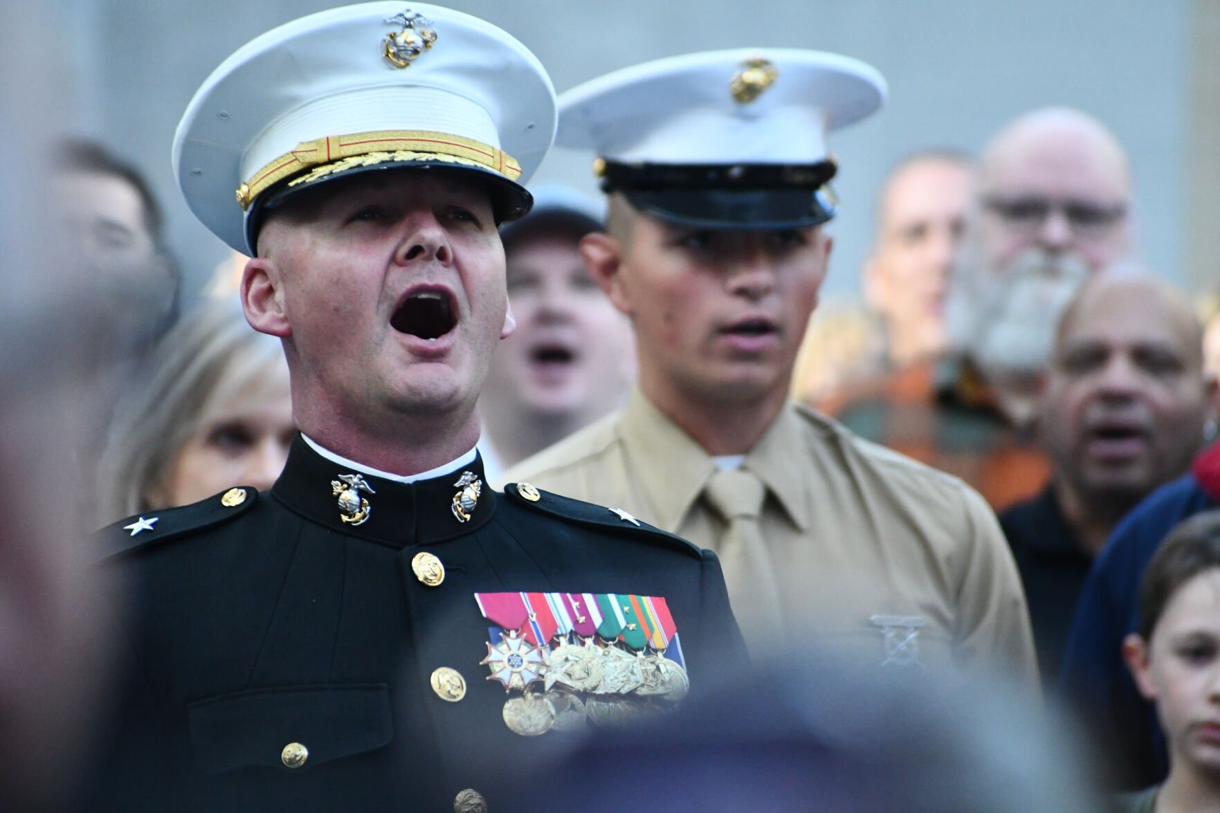 ‘Too much for words': Marine Corps celebrates 250th birthday at ...