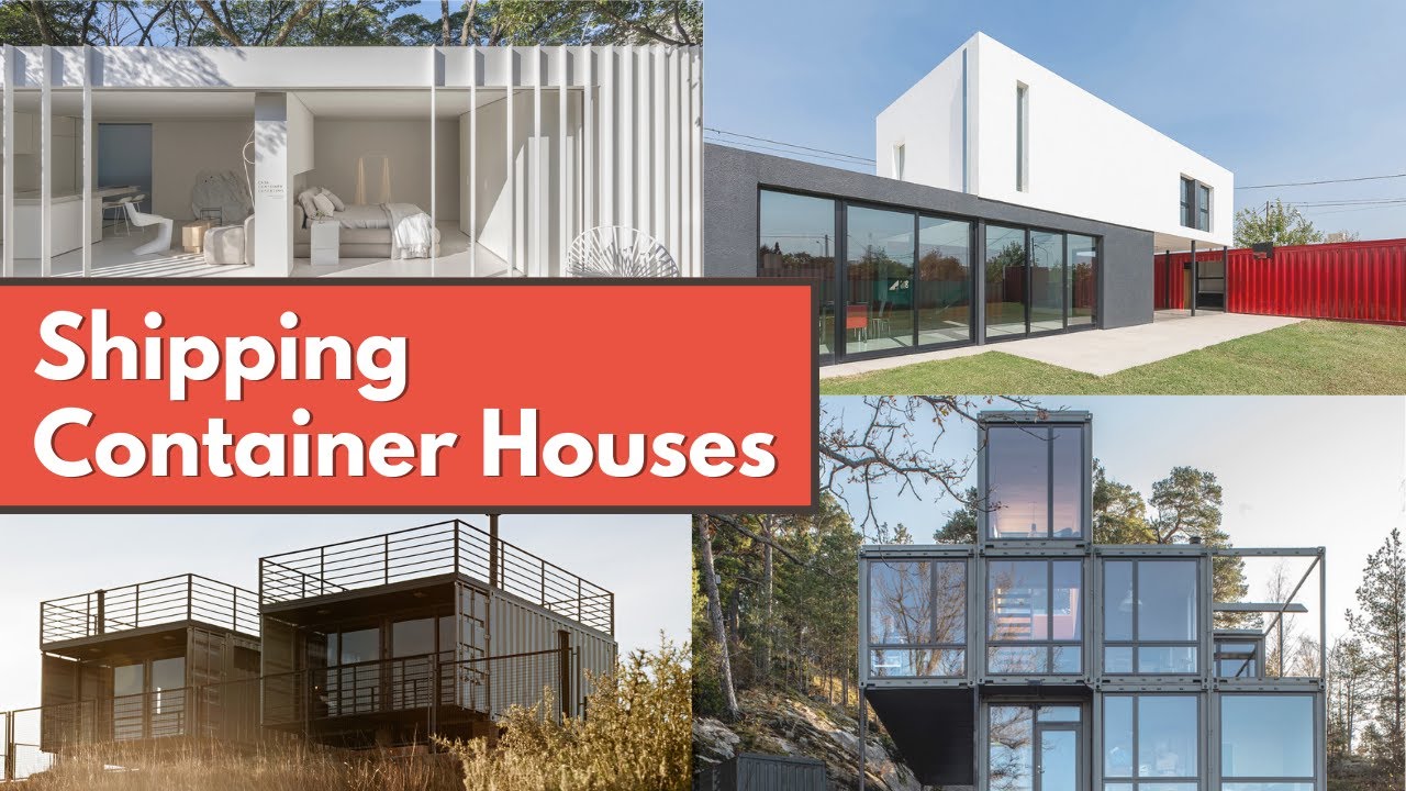 10 Innovative and Sustainable Shipping Container House Ideas