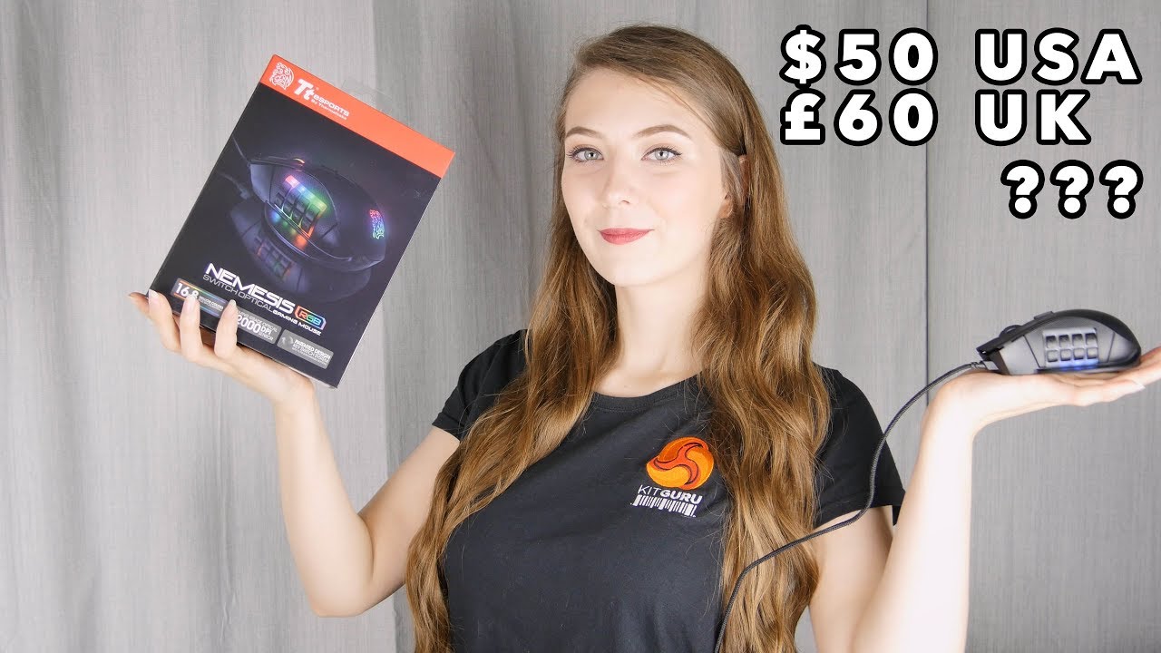 TT eSports Nemesis Switch Mouse review - $50 yet £60? UK rip off?