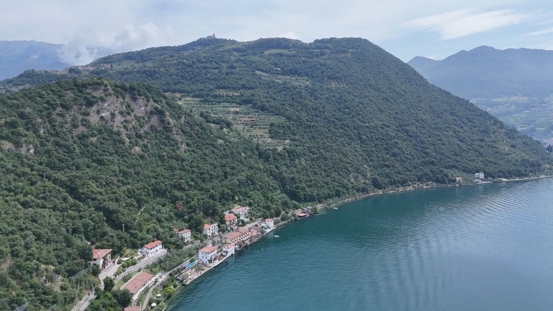 Drone Discovers Monte Isola: One of the Most Beautiful Villages in Italy