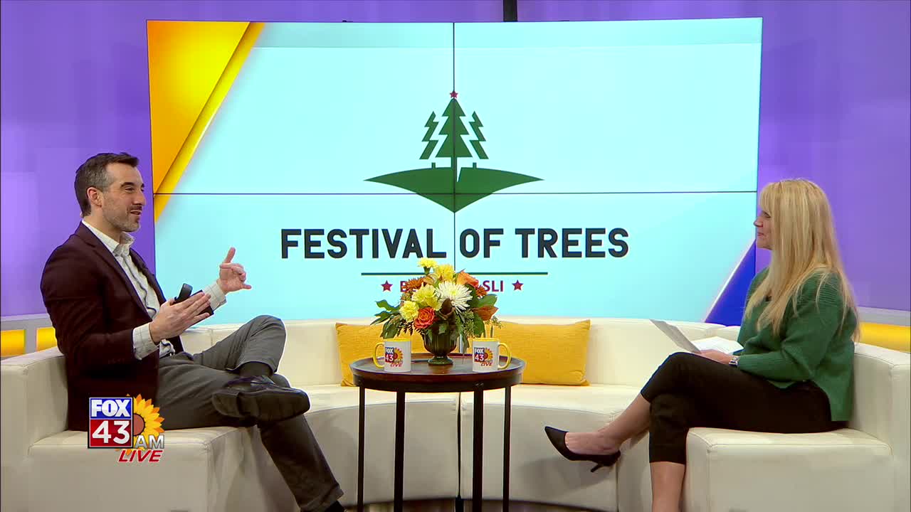 Fox 43 AM Live Festival of Trees 111125