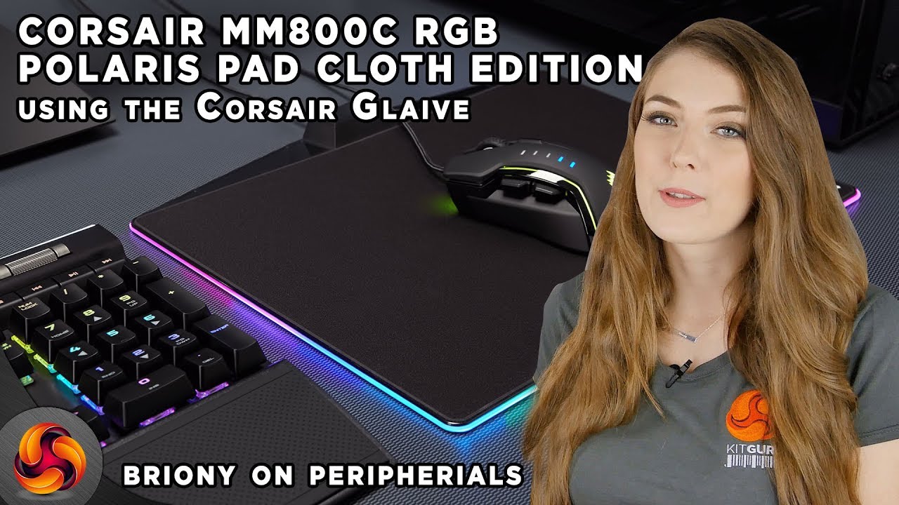Corsair Polaris MM800C using the Corsair Glaive - silky!