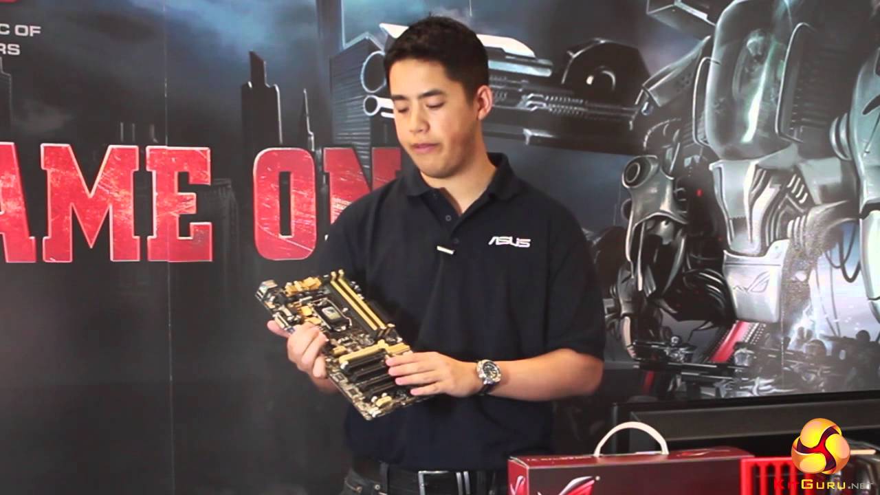 Exclusive KitGuru Z87 C unboxing video with Asus engineer