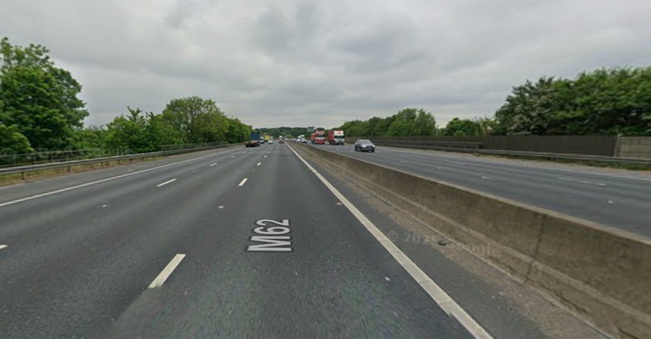 Disruption expected on M62 near Leeds this evening as emergency bridge ...