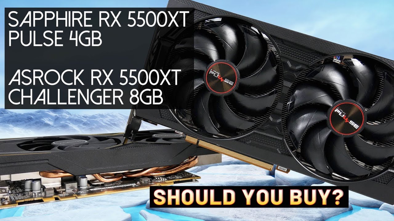 AMD RX 5500 XT review - 4GB vs 8GB head-to-head!