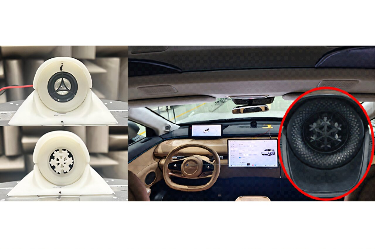 Fractal-based metamaterial improves sound fields in car cabins