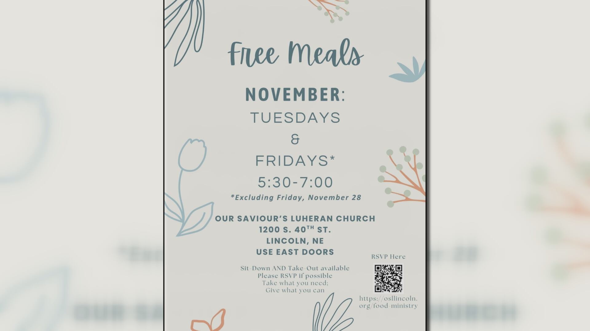 Lincoln church distributes free meals to SNAP recipients