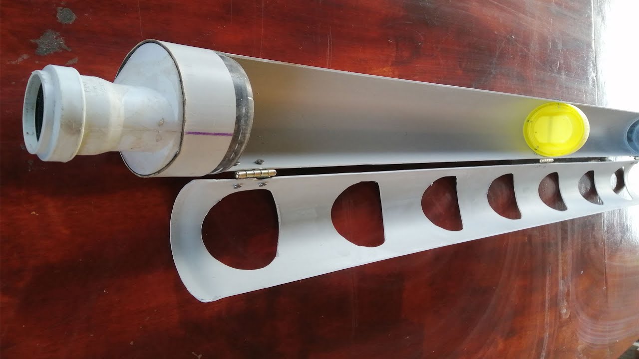 Super Idea Making the Perfect Chicken Feeder from PVC Pipes