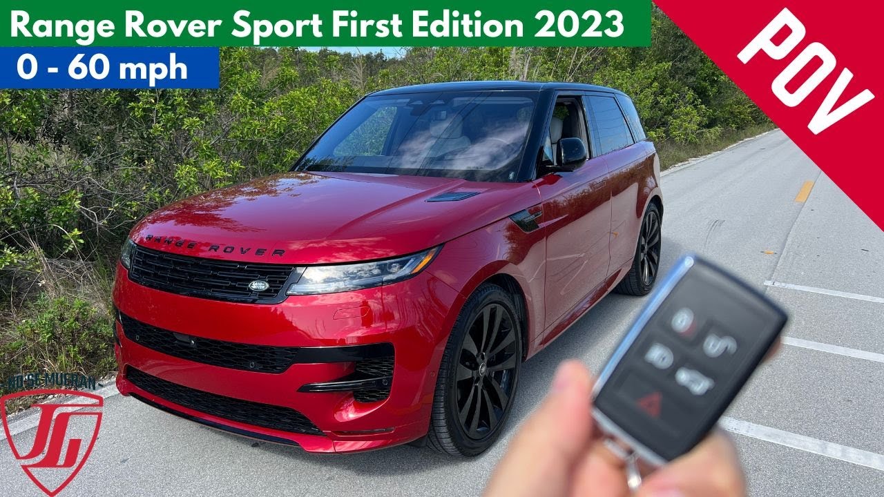 Range Rover Sport First Edition 2023 | 0 a 60mph | Jaime Gabaldoni [POV-4K]