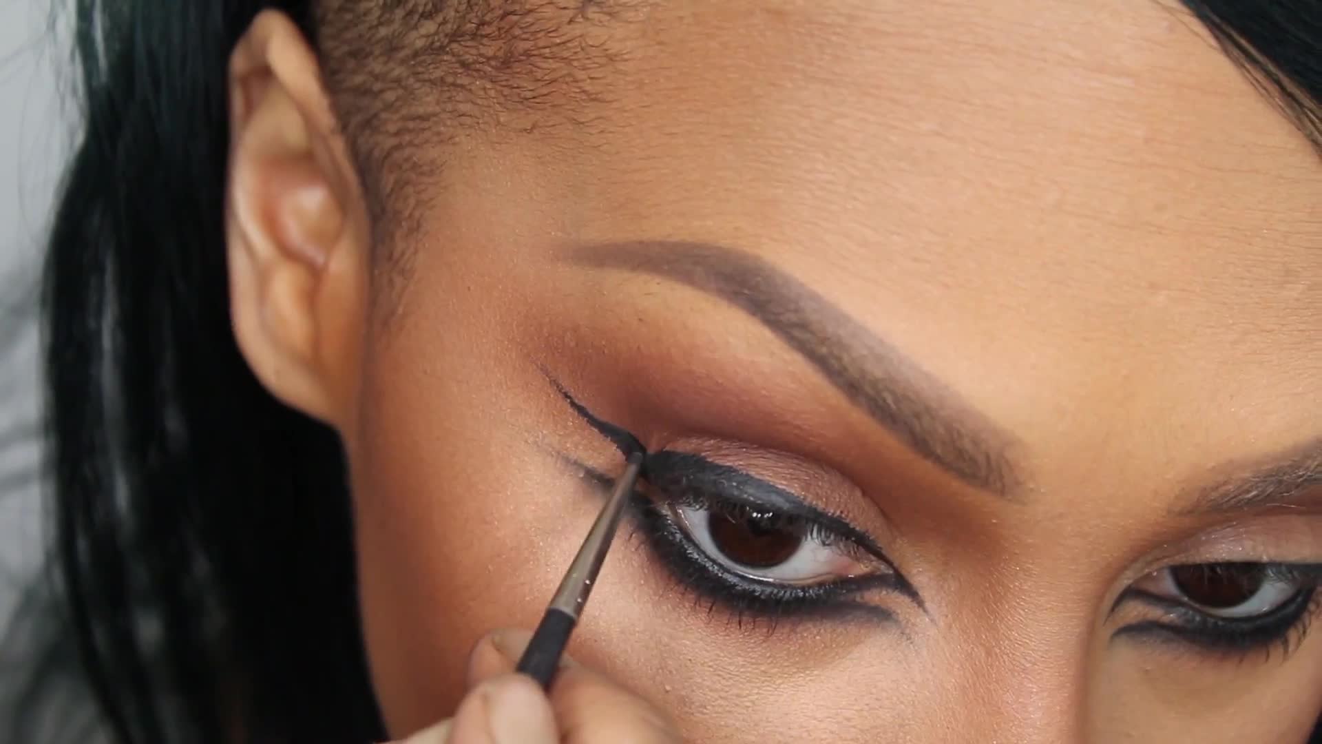 ALL ABOUT EYES Bold Winged Liner Tutorial Inspired by Saudi Beauty