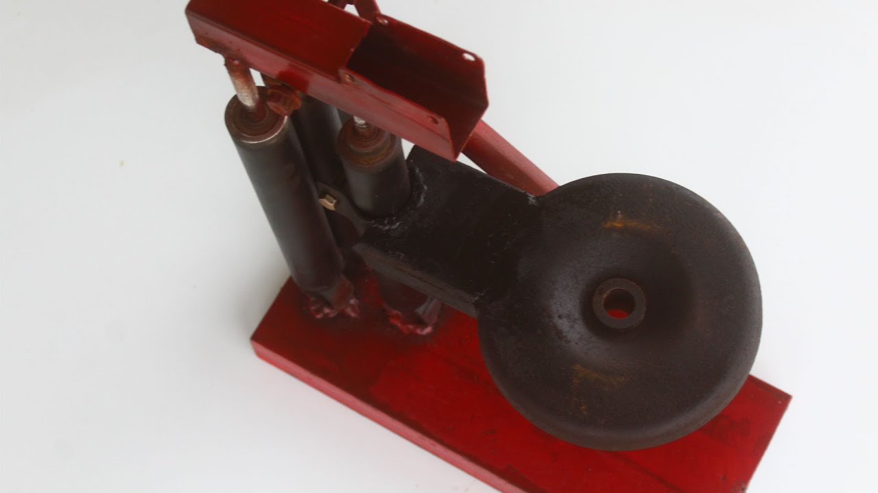 Incredible idea! Do not throw away old car jack absorber & DIY