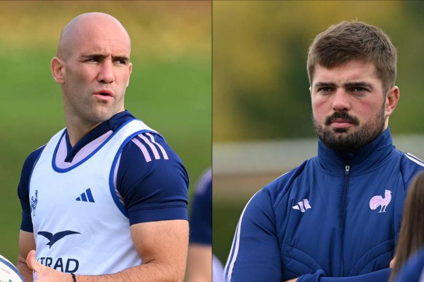 Le XV de France avec Grégory Alldritt et Maxime Lucu contre les Fidji ...