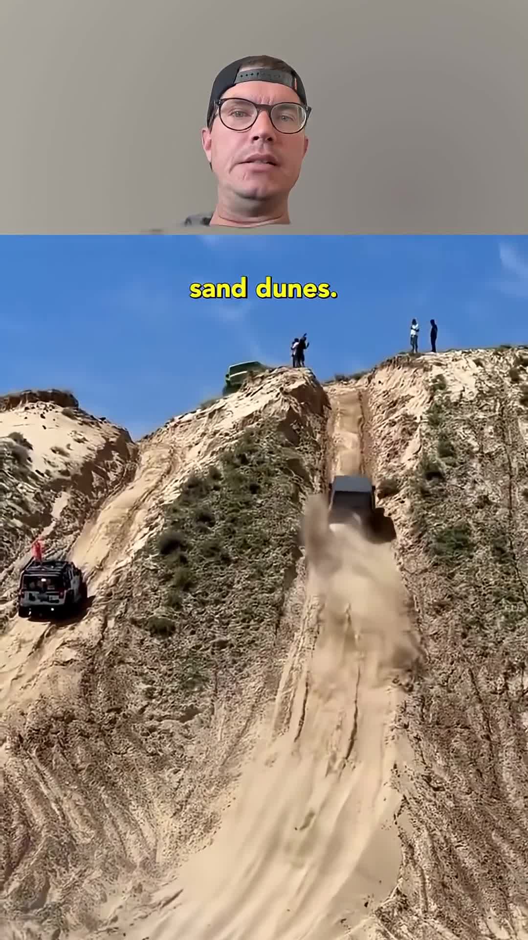 Staying safe while driving in sand dunes