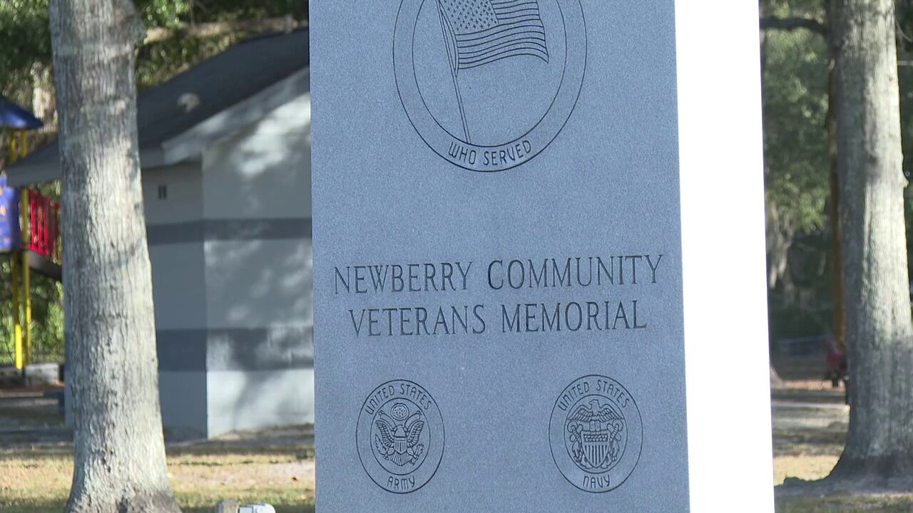 Newberry Holds First Veterans Day Ceremony At New Memorial