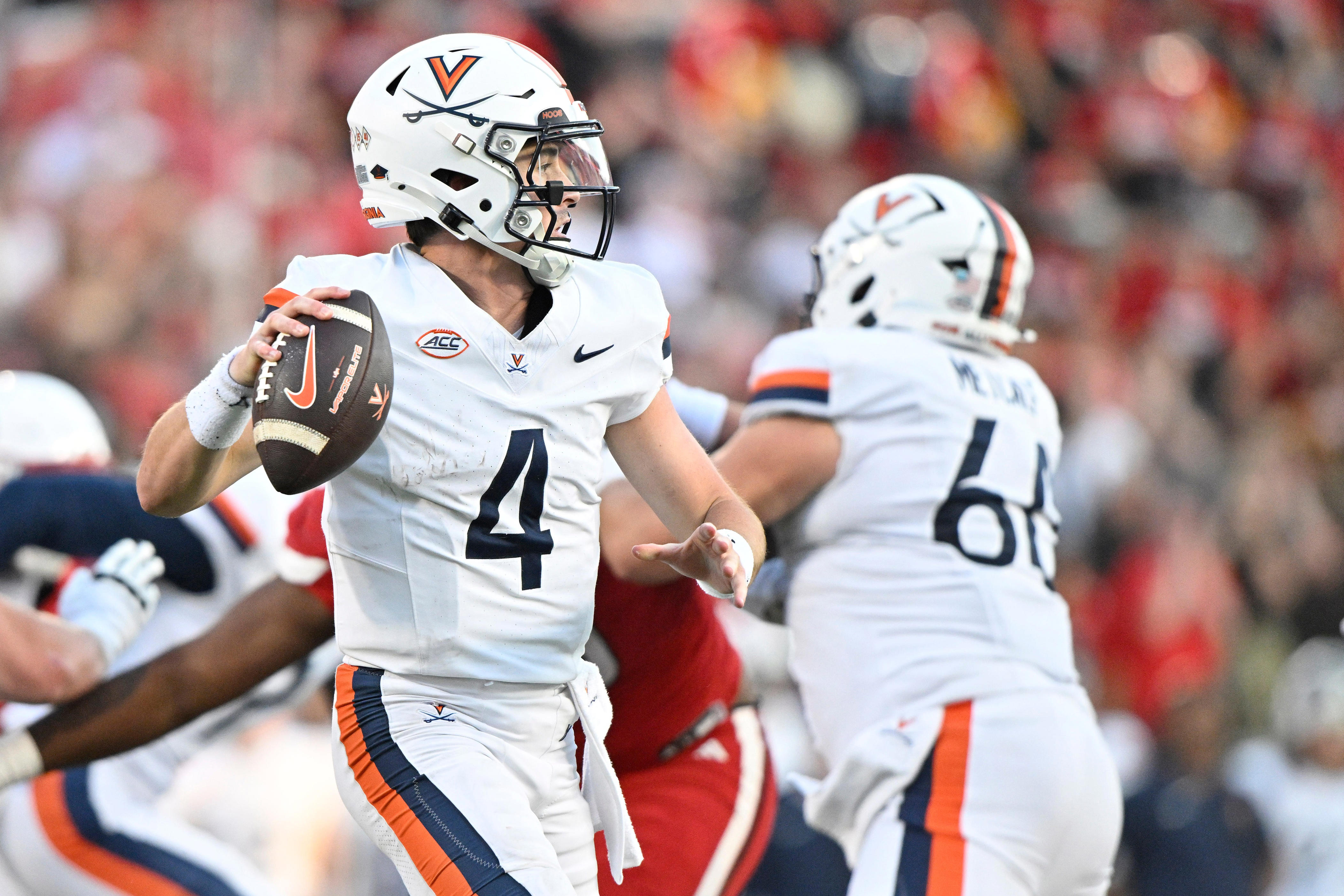 Virginia Cavaliers are hoping to get QB Chandler Morris back at practice