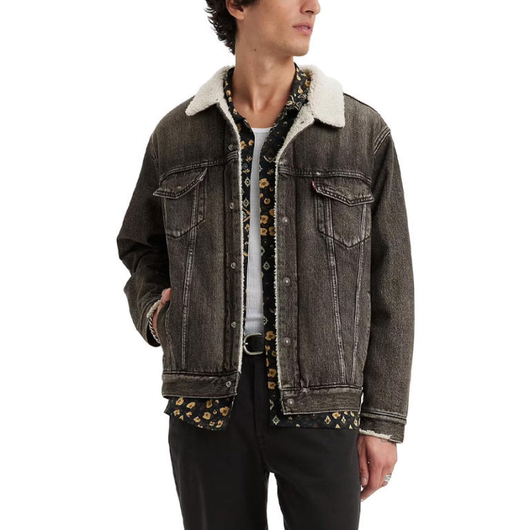 Levi's' Cozy Sherpa-Lined Denim Trucker Jacket Is Now Under $80 at Walmart