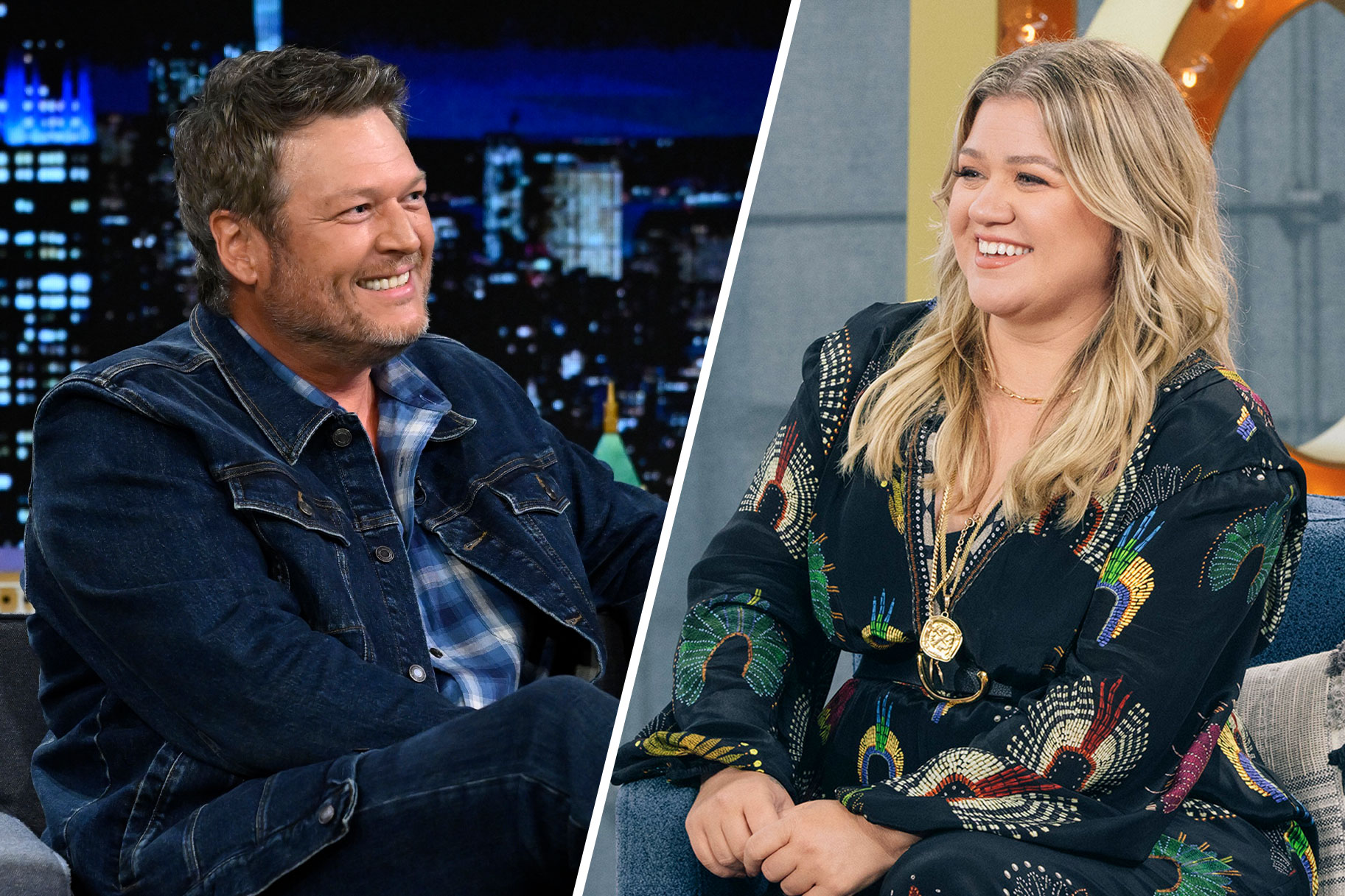 Kelly Clarkson Hilariously Shades Blake Shelton While "Officiating" a ...