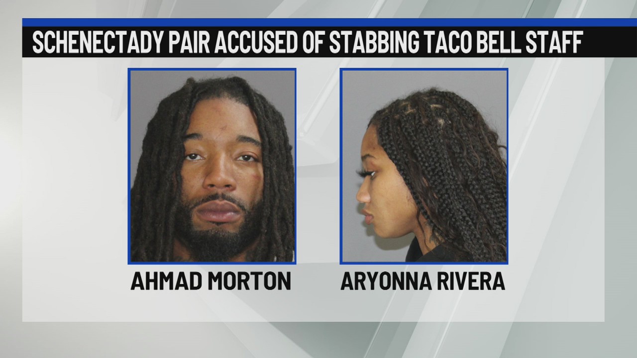 Schenectady pair accused of stabbing Taco Bell staff