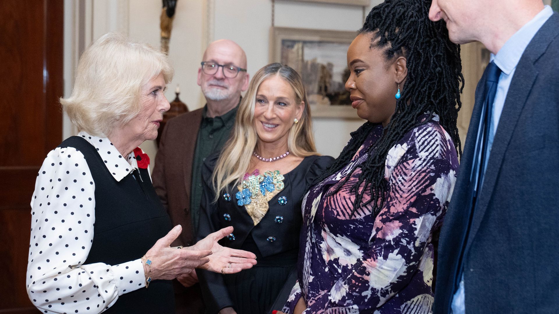 Queen Camilla joined by Sarah Jessica Parker for starry event at ...