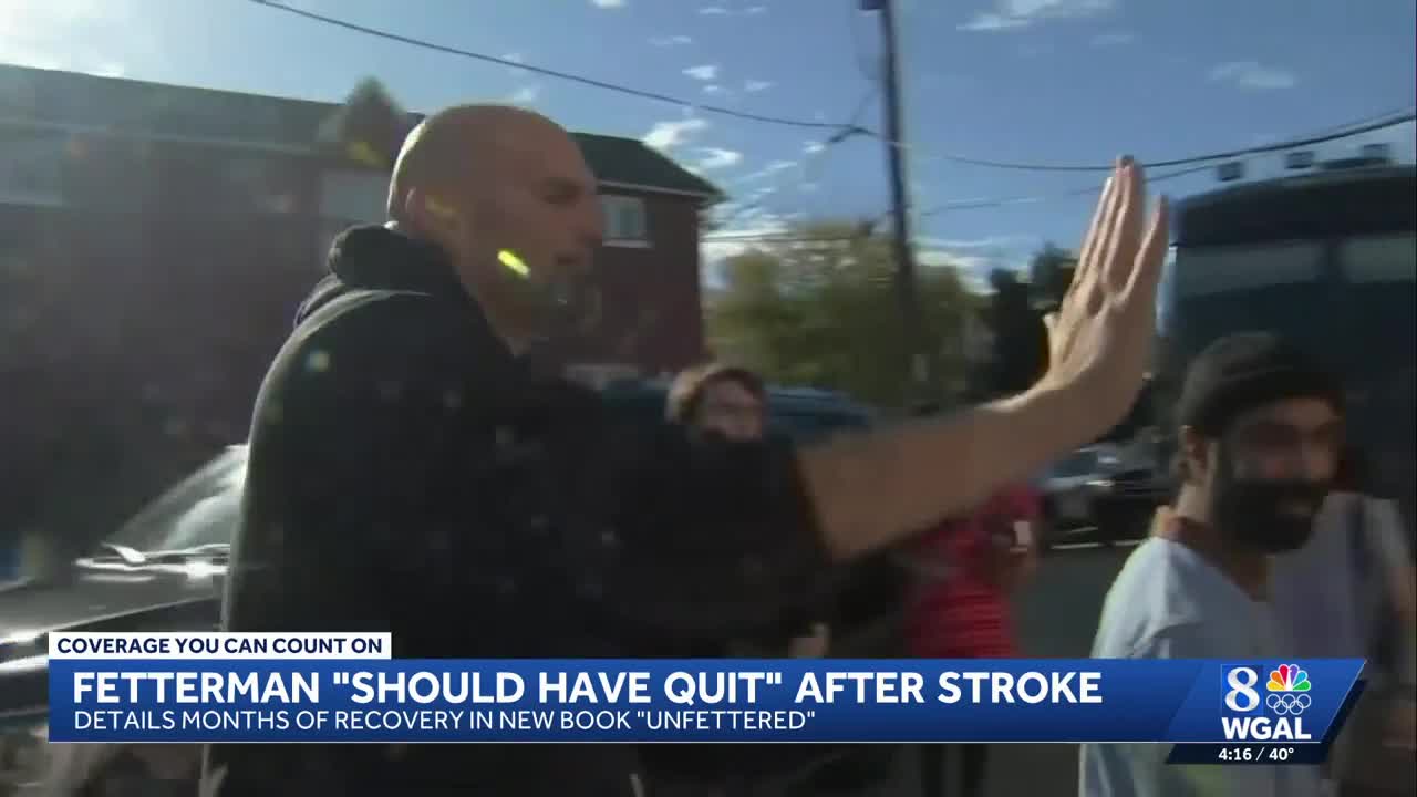 Pennsylvania Sen. John Fetterman reflects on stroke and Senate race in ...