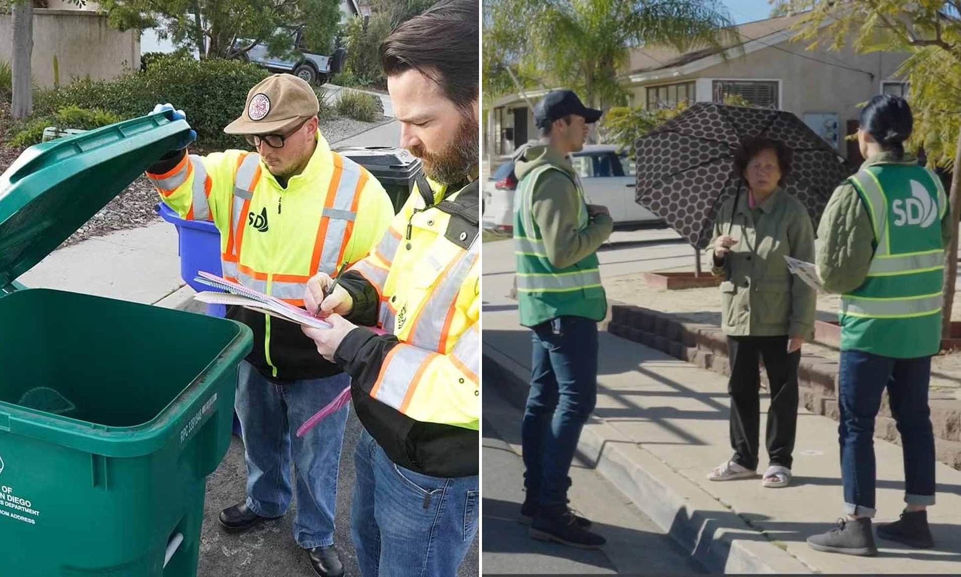 City hires inspectors to snoop in residents' garbage cans to make sure ...