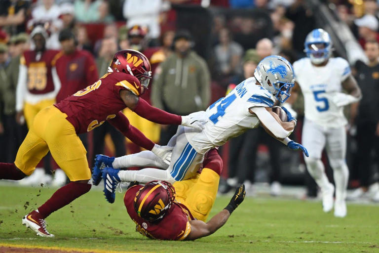 New video shows what Amon-Ra St. Brown did before Daron Payne suspension