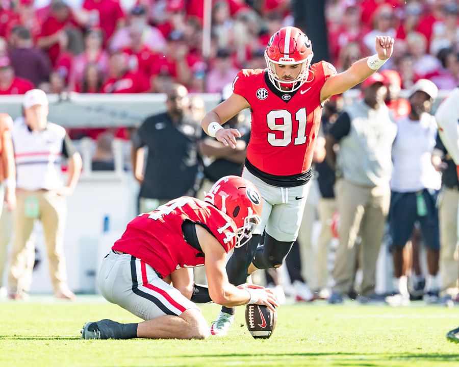 Georgia kicker wins SEC weekly award