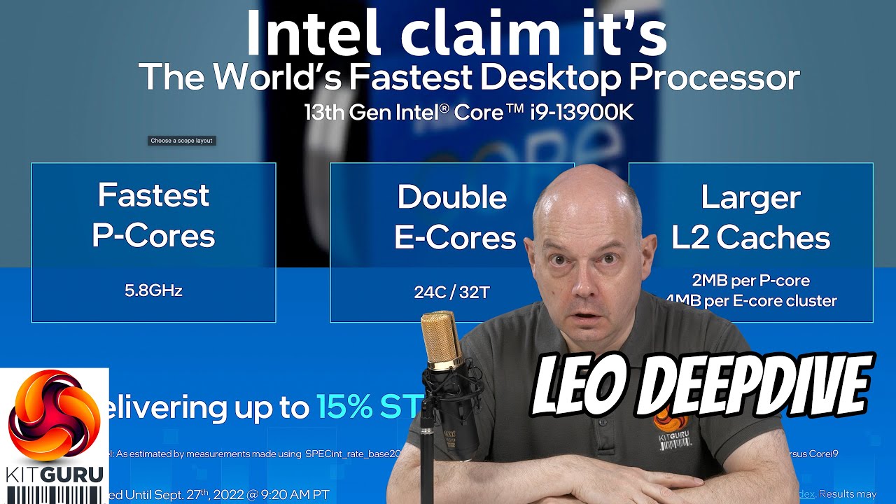 Leo's deep dive into Intel Raptor Lake