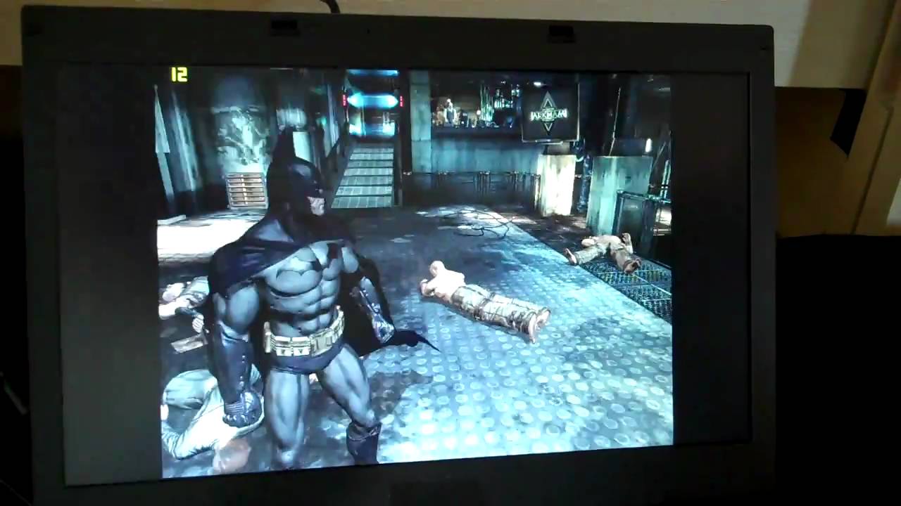 AMD Zacate v Core i5 running Batman - IDF 2010
