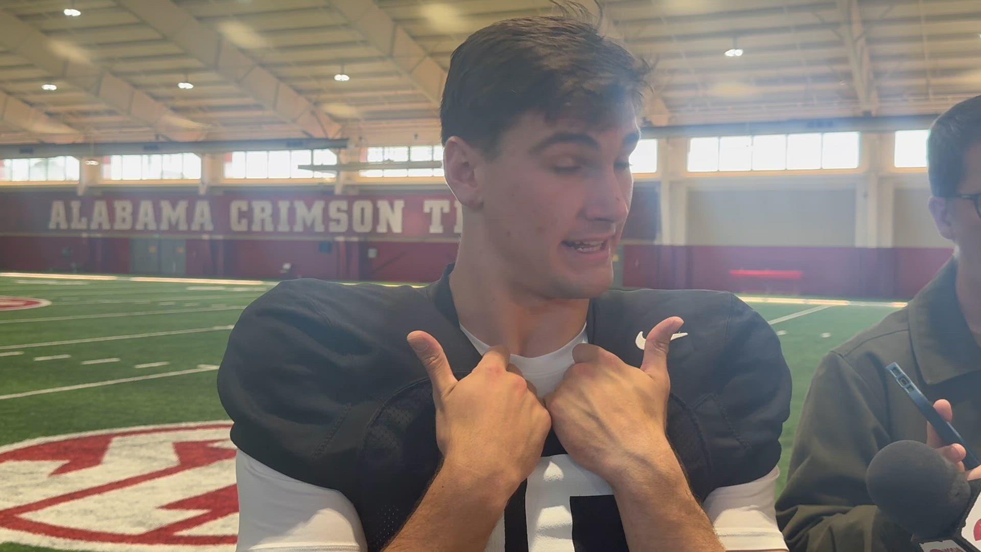 Ty Simpson Offers His Perspective on Last Year's Oklahoma Game