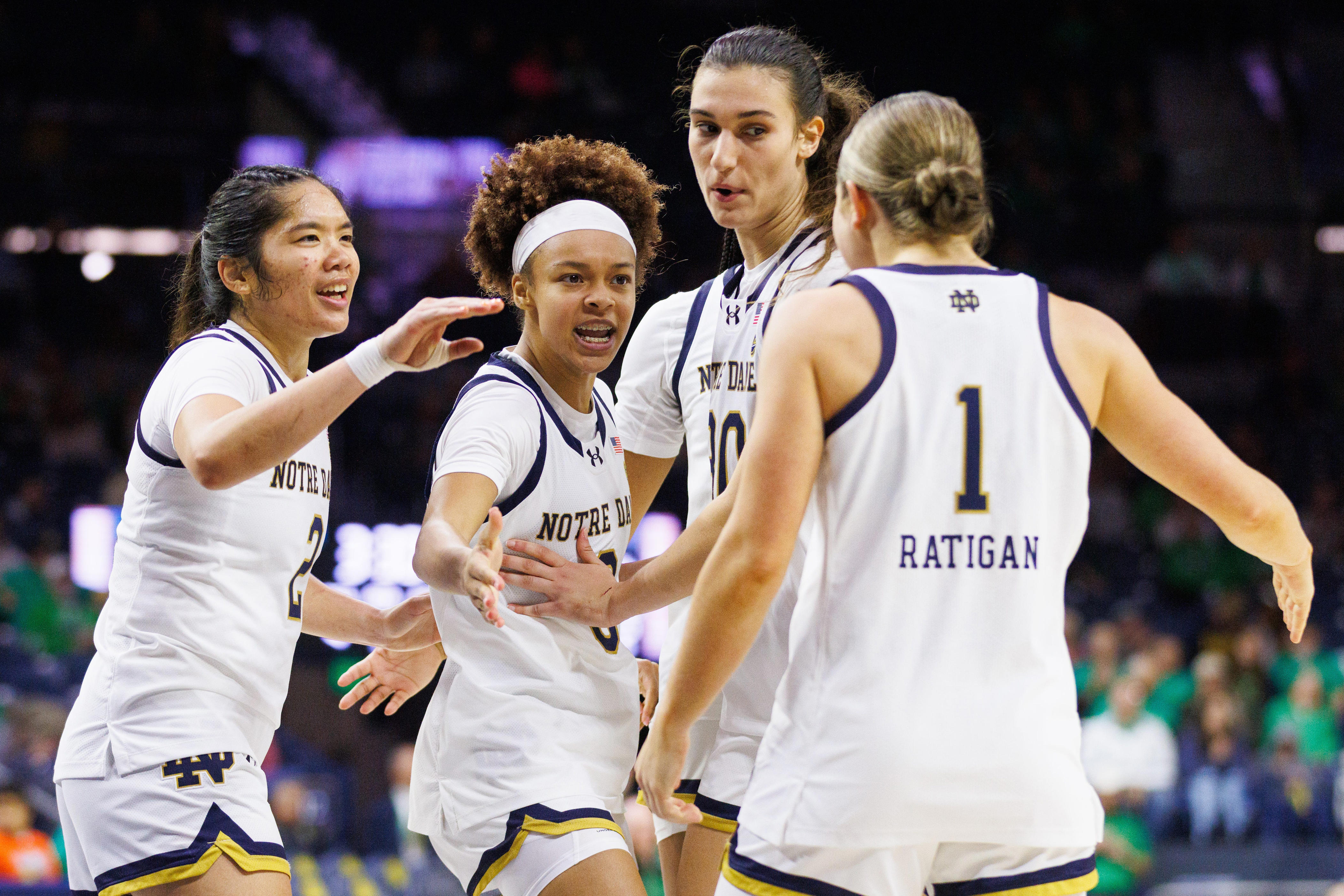 Notre Dame women’s basketball moves down USA TODAY Coaches Poll despite ...
