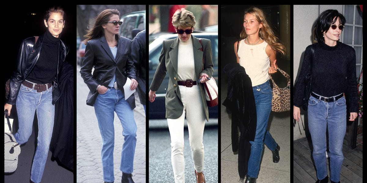 The Real Secret to Channeling ‘90s It Girl Style? These Jeans.