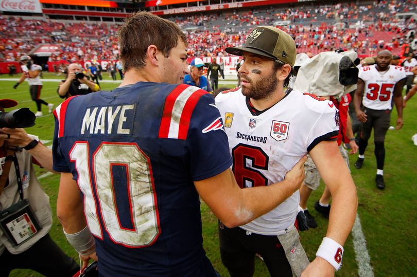 Drake Maye shows his true colors with Baker Mayfield verdict after New ...