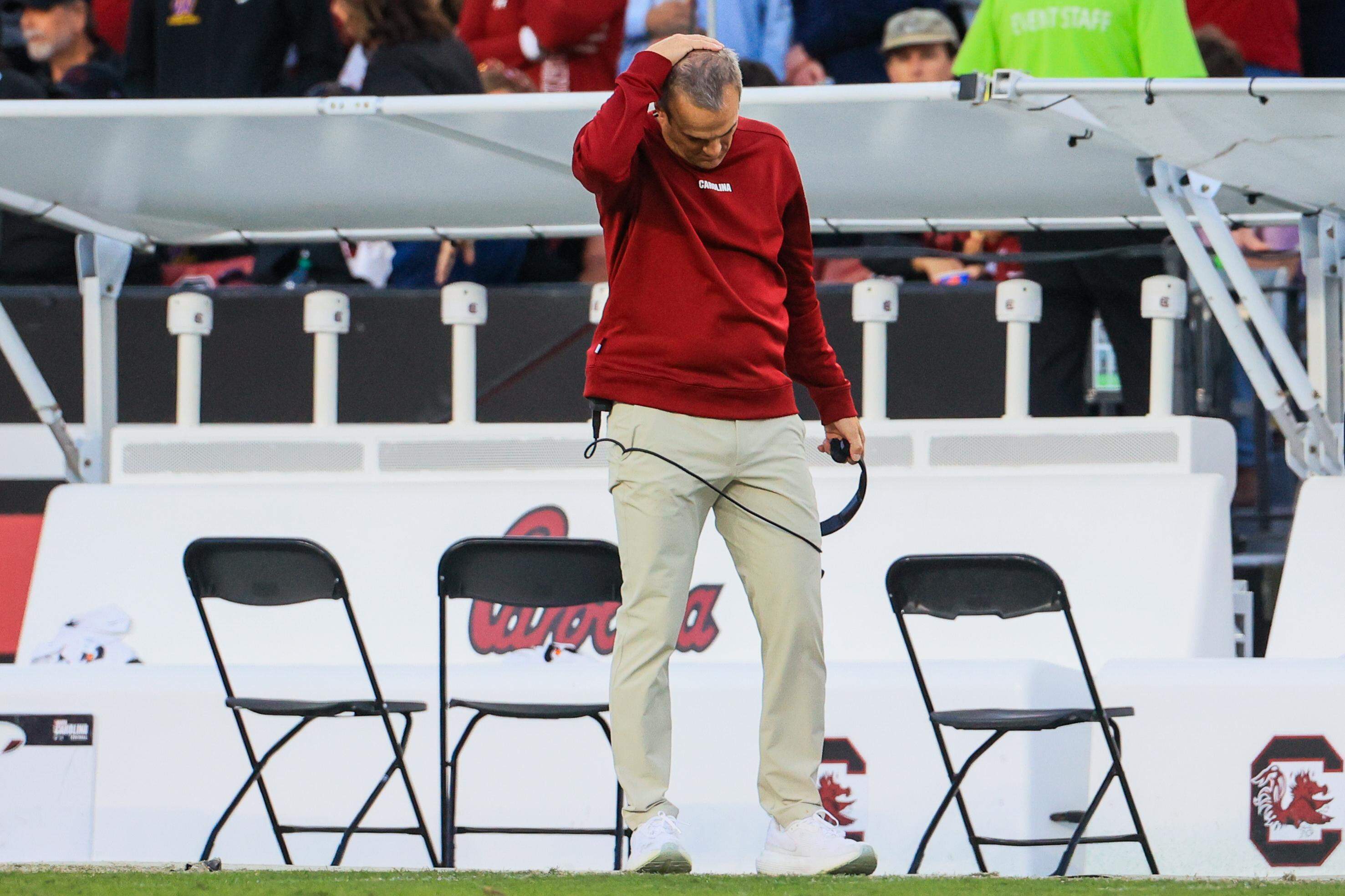 Ahead of his fourth OC hire at USC, Beamer defends Gamecocks' track record