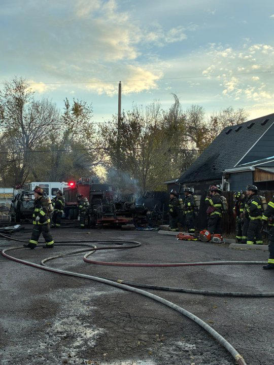 Denver firefighters knock down ‘stubborn’ fire that ignited building ...