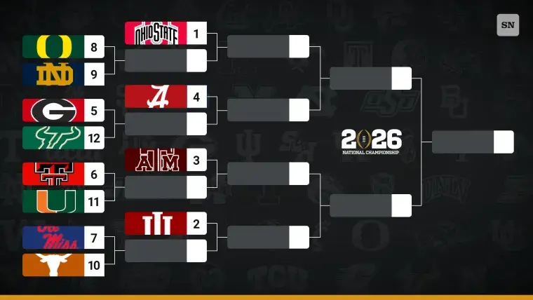 College Football Playoff rankings: Updated 12-team bracket revealed in second CFP poll of 2025