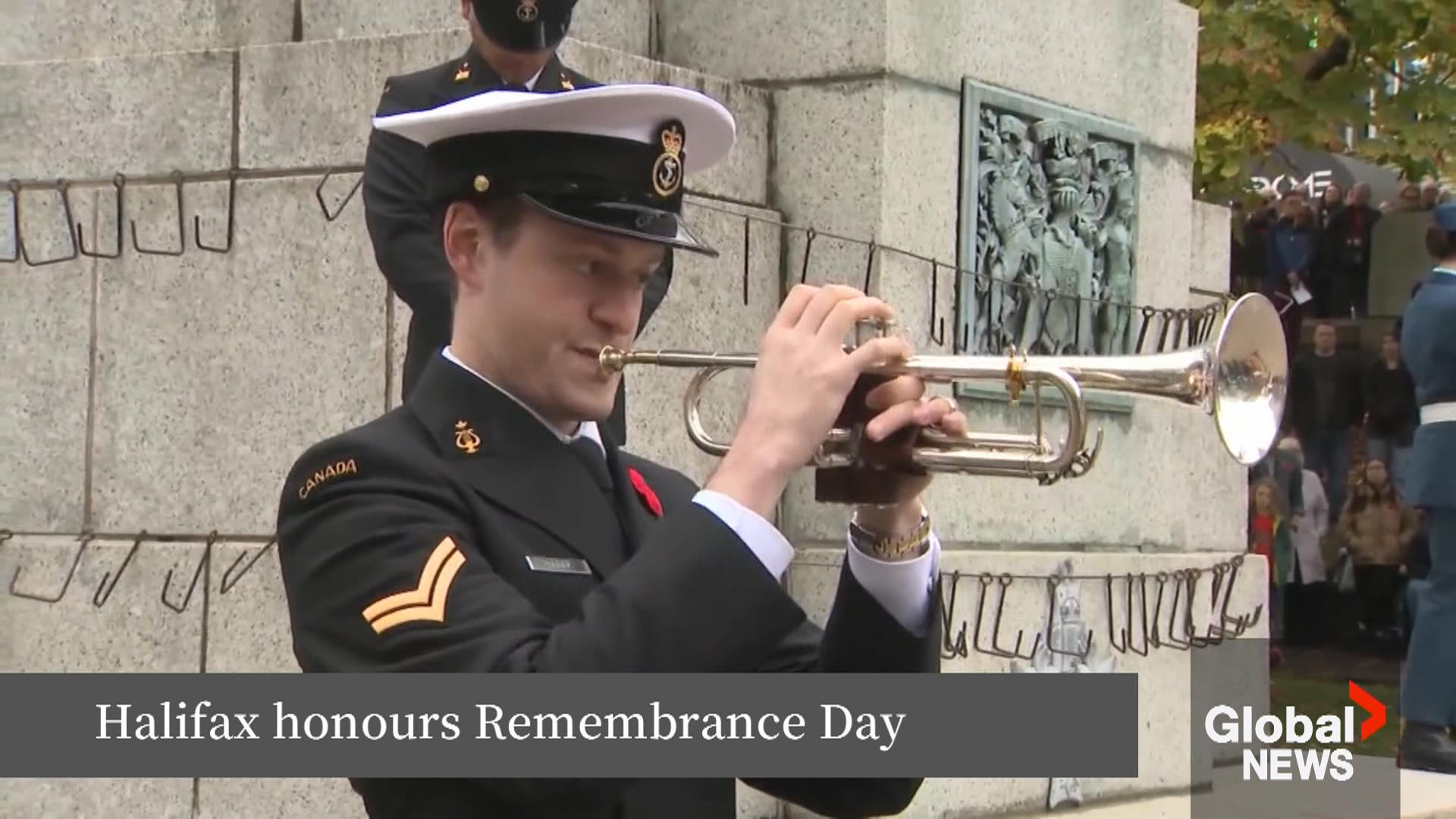 Remembrance Day ceremony at Halifax’s Grand Parade