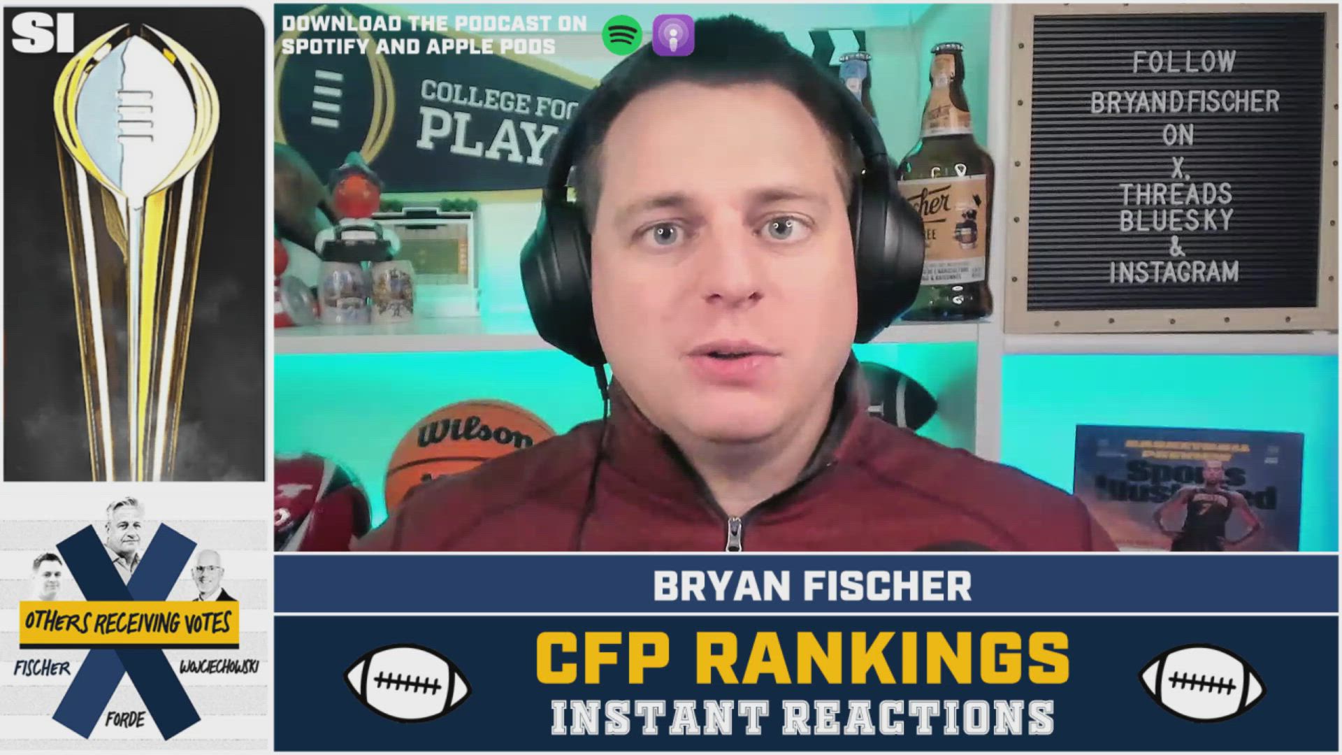College Football Playoff LIVE Rankings Reactions!