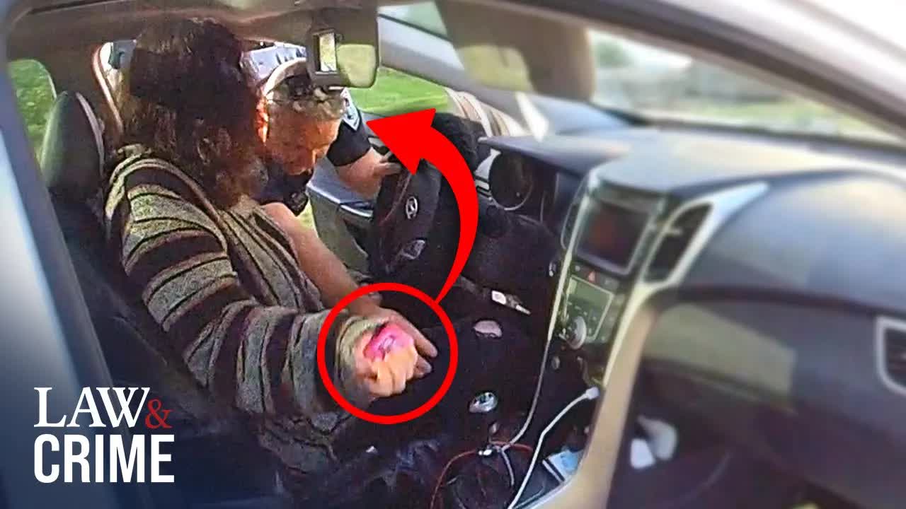 Young Karen Smashes Vape on Cop's Head Before Speeding Away: Police