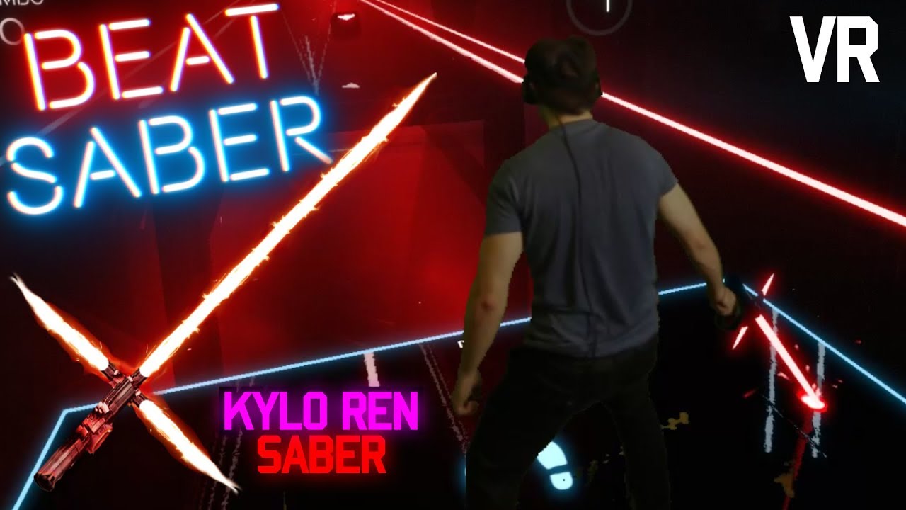Beat Saber - Kylo Ren mod - Legend expert en mixed reality