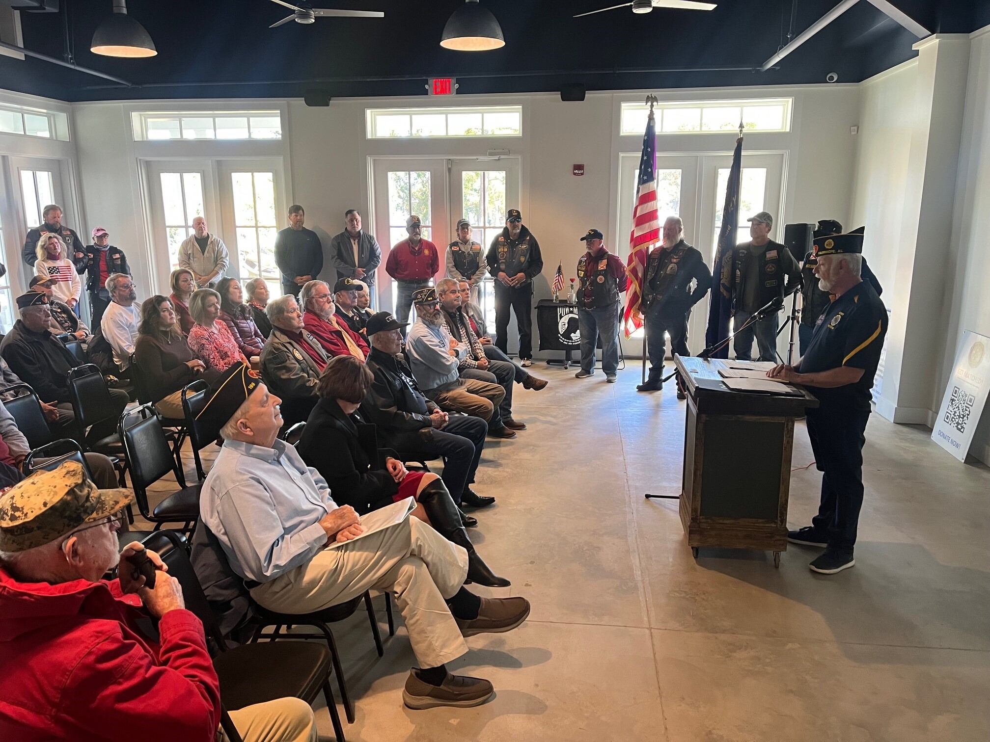 American Legion Eastern Shore celebrates Veterans Day in new headquarters